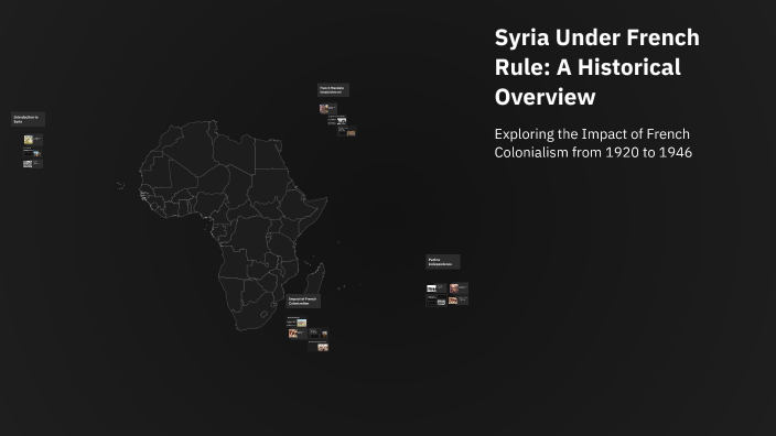 Syria Under French Rule: A Historical Overview by James. on Prezi