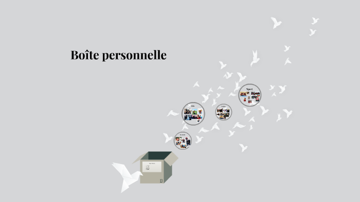 Boîte personnelle by Elizabeth Poirier