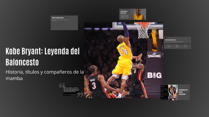Kobe Bryant: Leyenda del Baloncesto by simon arias on Prezi