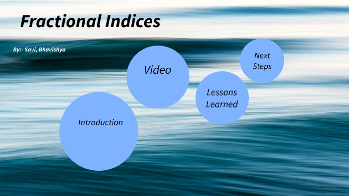 Fractional Indices by Savi Jain on Prezi