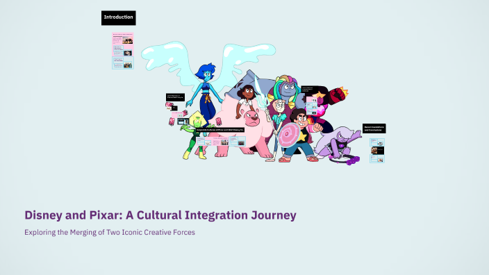 Disney and Pixar: A Cultural Integration Journey by Esra Yıldız on Prezi
