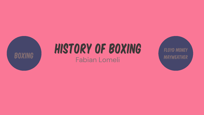 History of Boxing by Unknown. on Prezi