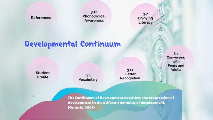 Developmental Continuum by Lisa G on Prezi