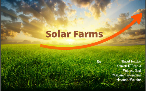 Presentation on Solar Farms by William Takamouné on Prezi