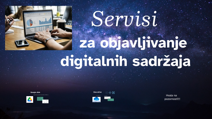 Servisi za objavljivanje digitalnih sadržaja by Dominik Jakopović on Prezi