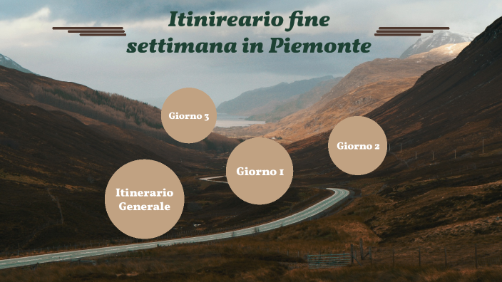 Itinerario weekend by Raffaele Michele Pace on Prezi