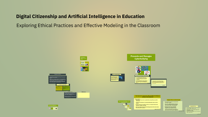 Digital Citizenship and Artificial Intelligence in Education by ...
