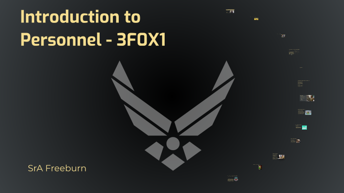 Introduction to the USAF 3F0XX - Personnel by Keirone Freeburn on Prezi