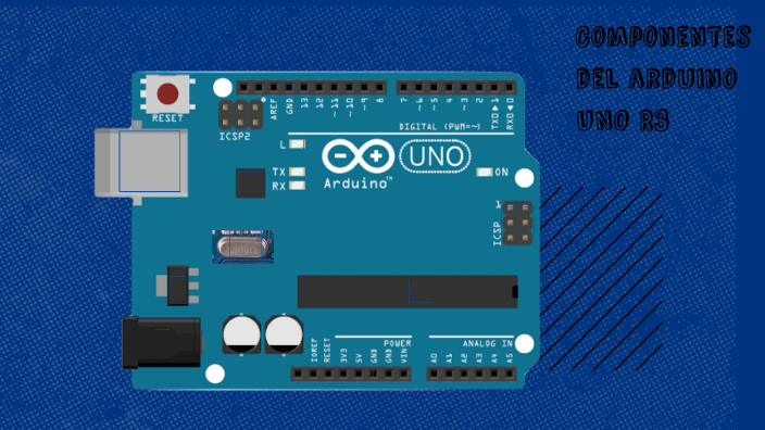 Componentes placa Arduino UNO R3 by OSIRIS HERRERA GARCIA