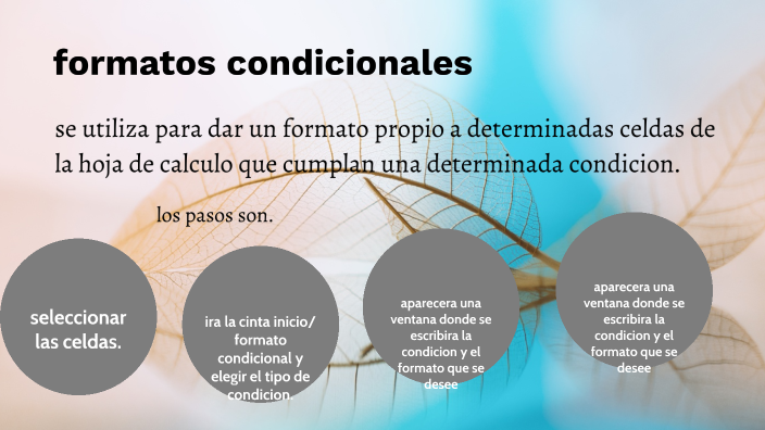 formatos condicionales de excel by katherine pozo on Prezi