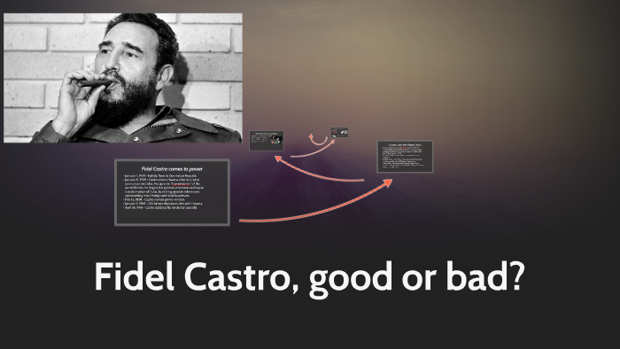Fidel Castro bad or good? by Tony Argento on Prezi