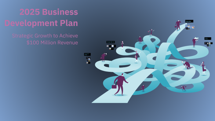 2025 Business Development Plan by Tony Saunders on Prezi
