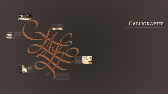 The Art of Calligraphy: A Global Perspective by M O on Prezi