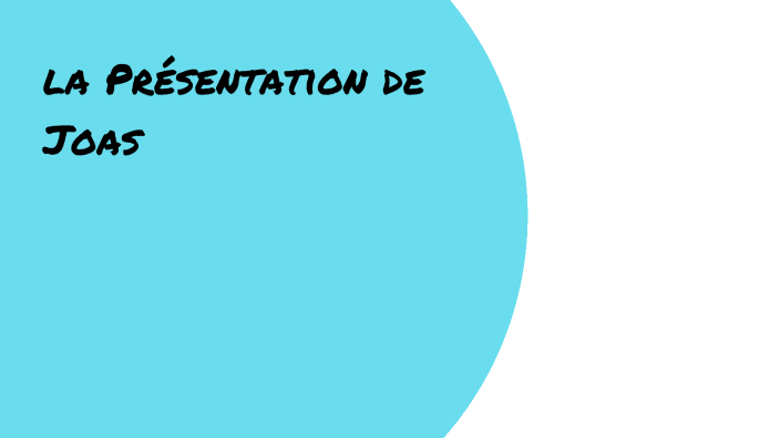 Présentation de Joas by Joas van Ginkel on Prezi