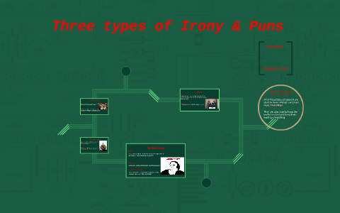 Three types of Verbal Iron & Puns by gavin raney