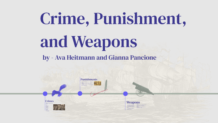 Crime, Punishment, and Weapons by Ava Heitmann on Prezi