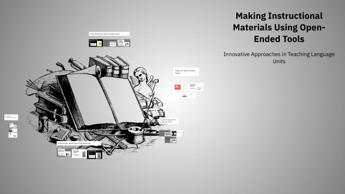 Making Instructional Materials Using Open-Ended Tools by ERICA MENDOZA ...