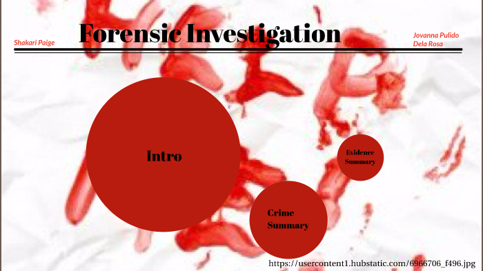 Blood spatter forensic investigation by jojo pulido on Prezi