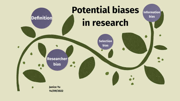 Potential biases in research by Janice YU on Prezi