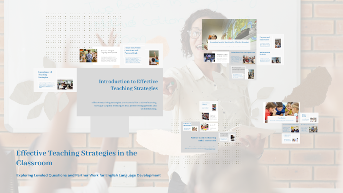Effective Teaching Strategies in the Classroom by on Prezi