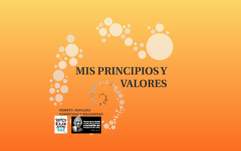 MIS PRINCIPIOS Y VALORES by on Prezi