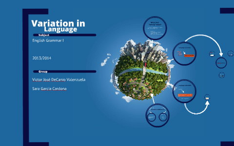 Variation in language by on Prezi