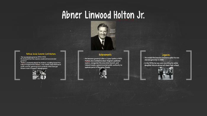 Linwood Holton Jr. by Alyssa Keylor on Prezi