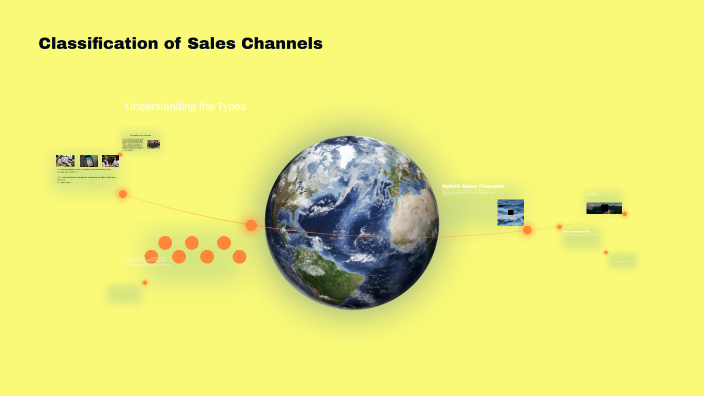 Classification of Sales Channels by gamze terzi on Prezi