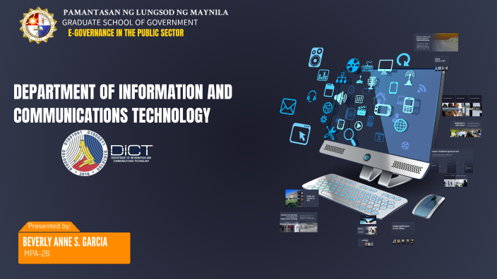 Overview of the Department of Information and Communications Technology ...