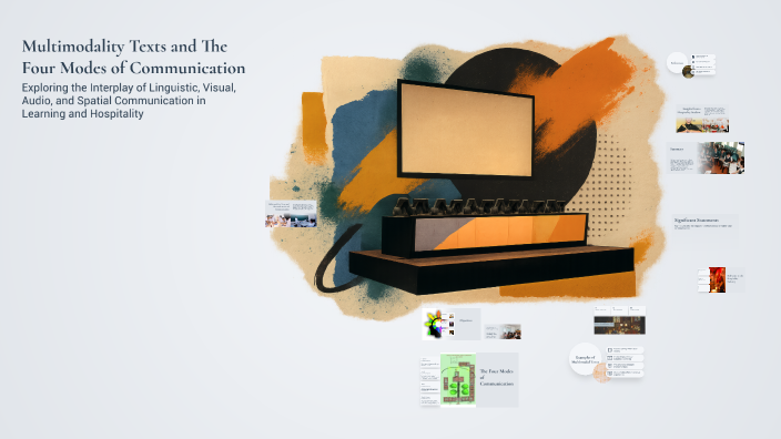 Multimodality Texts and The Four Modes of Communication by Kirkjean ...