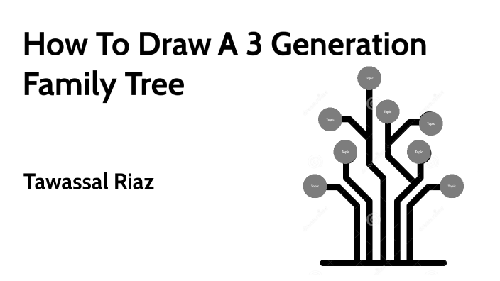 How To Draw A 3 Generation Family Tree by Tawassal Riaz on Prezi