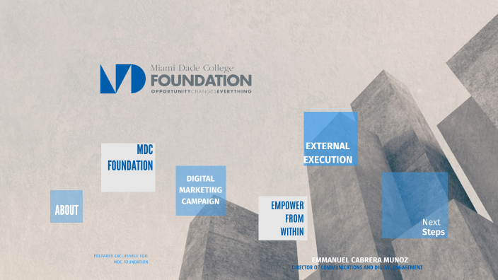 MDC FOUNDATION by Emmanuel Cabrera Munoz on Prezi