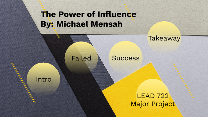 The Power of Influence by Michael Mensah on Prezi