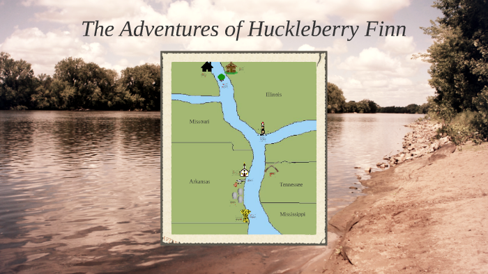 Huck Finn Map by Jacob Shour on Prezi