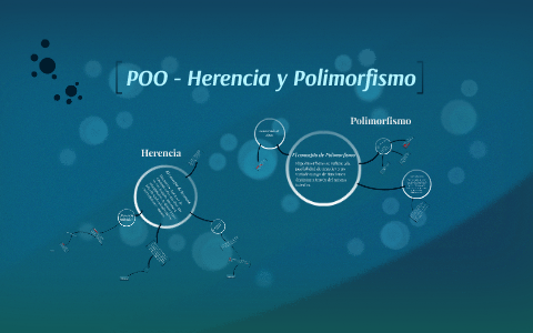 Herencia y Polimorfismo - POO by Sebastian Veliz on Prezi