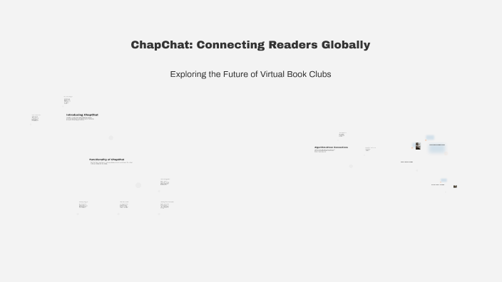 ChapChat: Connecting Readers Globally by Mohammed Musa on Prezi