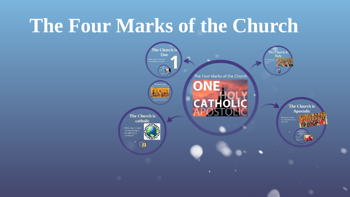 The Four Marks of the Church by Marcus Steer on Prezi