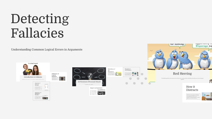Detecting Fallacies by Lindsay Tankersley on Prezi
