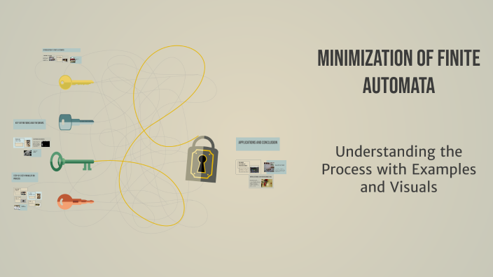Minimization of Finite Automata by Shabana Mohammad on Prezi
