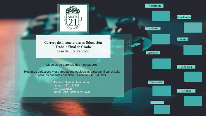 presentación TFG by Ana Laura Grisolia on Prezi