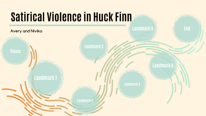 Huck Finn Satire Map by Avery Park on Prezi