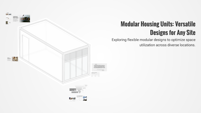 Modular Housing Units: Versatile Designs for Any Site by Himani Soni on ...