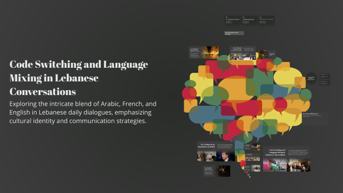 Code Switching and Language Mixing in Lebanese Conversations by Charly ...