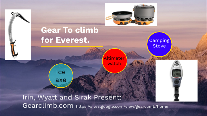 Mount Everest Gear commercial by Irin Kaufman [STUDENT] on Prezi