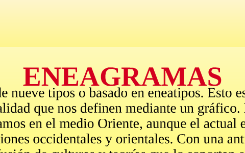 ENEAGRAMAS by Ramón Peralta on Prezi