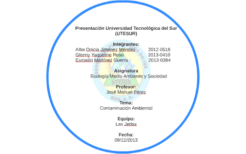 Presentación Universidad Tecnológica del Sur (UTESUR) by Alexander ...