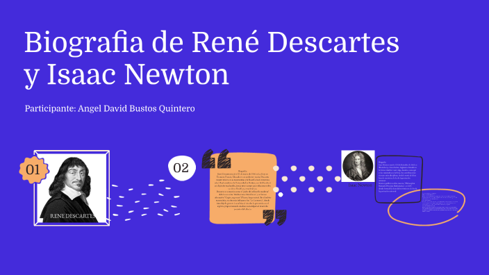 Biografia de René Descartes y Isaac Newton by David Bustos on Prezi