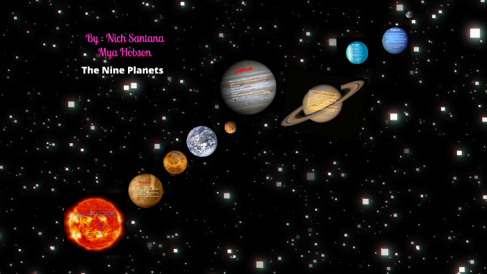 The Nine Planets by Mya Hobson on Prezi