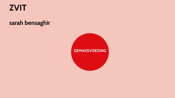 zvit by sarah bensaghir on Prezi