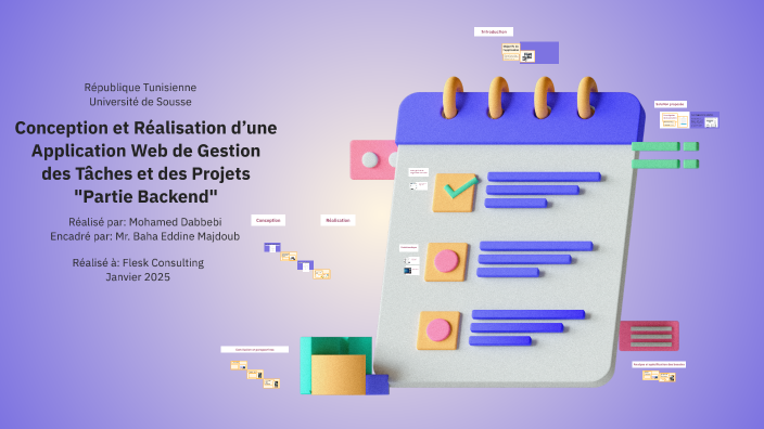 Conception et Réalisation d’une Application Web de Gestion des Tâches et des Projets by Mohamed ...